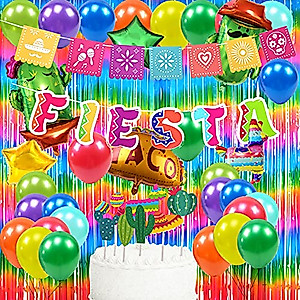 3 Pack 3.2ft x 8.2ft Rainbow Metallic Tinsel Curtains Mexican Fiesta Party Photo Backdrop Foil Fringe Curtains Photo Booth Props for Unicorn Birthday Party,Tie Dye Bridal Shower Party Decorations