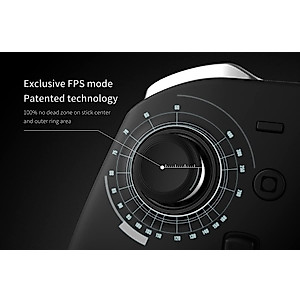 GuliKit Kingkong 2 Pro Hall Effect Wireless Bluetooth Controller for NS Switch, Windows PC,MacOS,Android And iOS,Adaptation for PC Switch Emulator,Gamepad with Joysticks,Auto Pilot Gaming Button(Black)