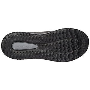 Skechers Men's Classic Fit-Delson-Camden Sneaker, Black/Grey,11 Wide US