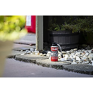 STA-BIL Pump Protector - Protects Pressure Washer Pumps and Other Internal Components During Storage, Next Gen Anti-Freeze and Lubricant Formula, 4oz (22007) , Red
