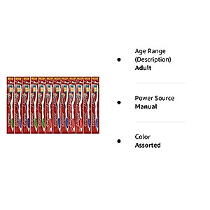 Colgate Toothbrushes Premier Extra Clean ( 12 Toothbrushes)