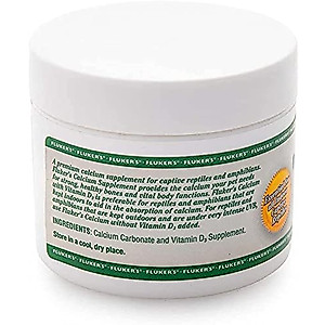 DBDPet Fluker's Repta Calcium with Vitamin D3 Reptile Supplement 2oz - Includes Attached Pro-Tip Guide