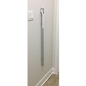 SIKE Wall Mounted Stadiometer Professional Aluminum Telescopic Height Measuring Rod 24-82 inch, 2024.07 New