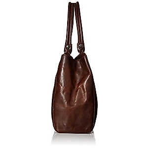 Frye womens Melissa tote handbags, Dark Brown, One Size US