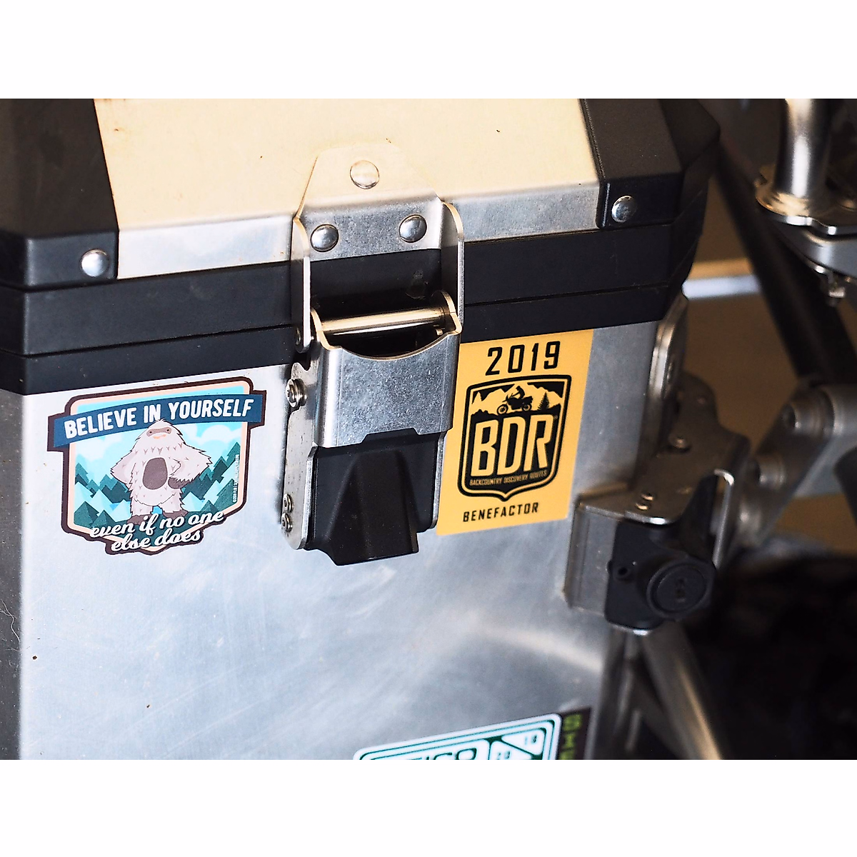 Sasquatch Believe in Yourself Sticker - Funny Bigfoot Decal for Hydroflask & Laptop - Waterproof Vinyl Bumper Sticker