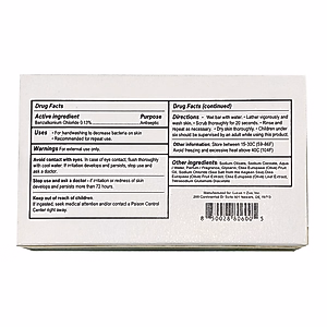 Lucas + Zoe Fresh Essence Antiseptic Bar Soap - 4 Ounce Moisturizing Body Soap Bar Made With Natural Ingredients Like Mediterranean Olive Oil, Coconut Oil, & Aegean Sea Salt - Made In Greece