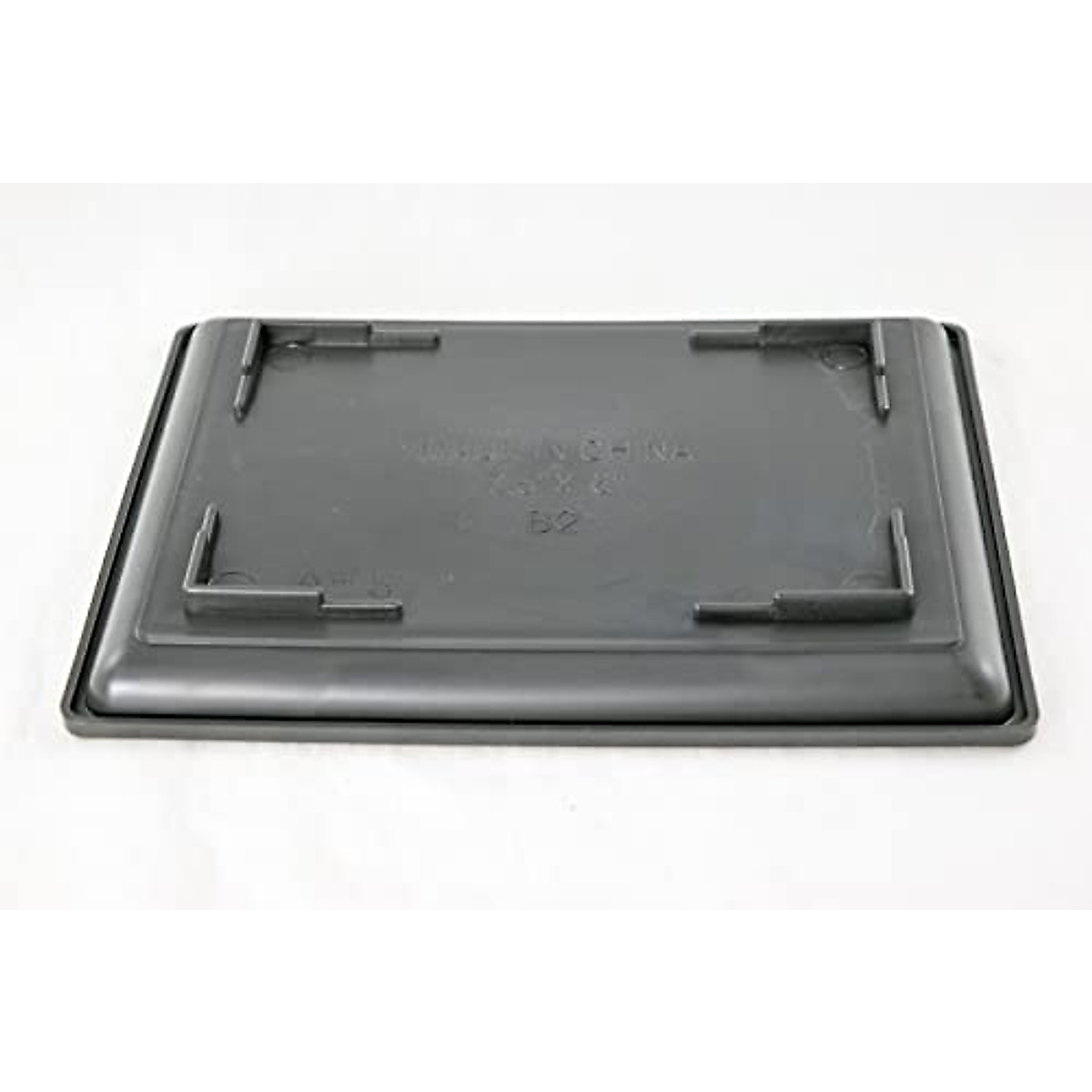 2 Black Plastic Humidity/drip Tray for Bonsai Tree - 7.5"x 5.75"x 0.75"
