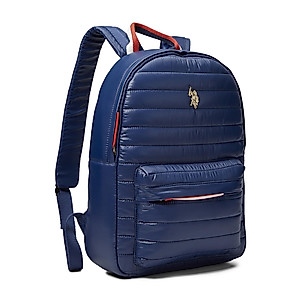 U.S. Polo Assn. Quilted Backpack Navy One Size