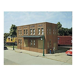 HO KIT DPM Laube's Linen Mill by Woodland Scenics