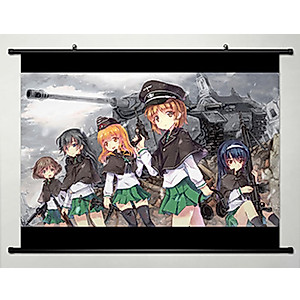 Home Decor Anime Girls und Panzer Cosplay Wall Scroll Poster Anko Team 23.6 X 17.7 Inches-015
