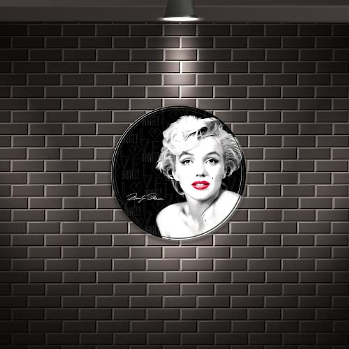 Marilyn Monroe Vintage Aluminum Sign - American Made Wall Decor