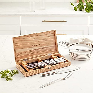 Wüsthof 10-Piece Stainless Steak and Carving Knife Set