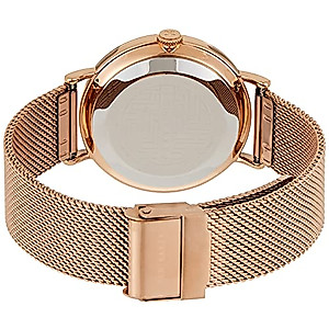 Ted Baker PHYLIPA SERENDIPITY Women's Stainless Steel Rose-Gold Mesh Band (Model: BKPPHS124)