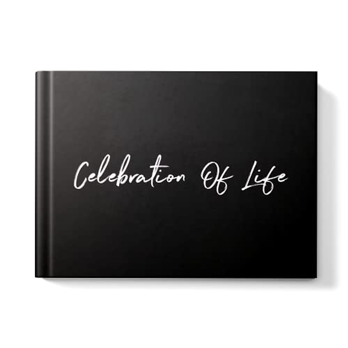 C Wyn Publishing Guest Book for Funeral | Funeral Guest Book | Celebration of Life | Funeral Guest Book for Memorial Service | Hardcover | Table Sign Included