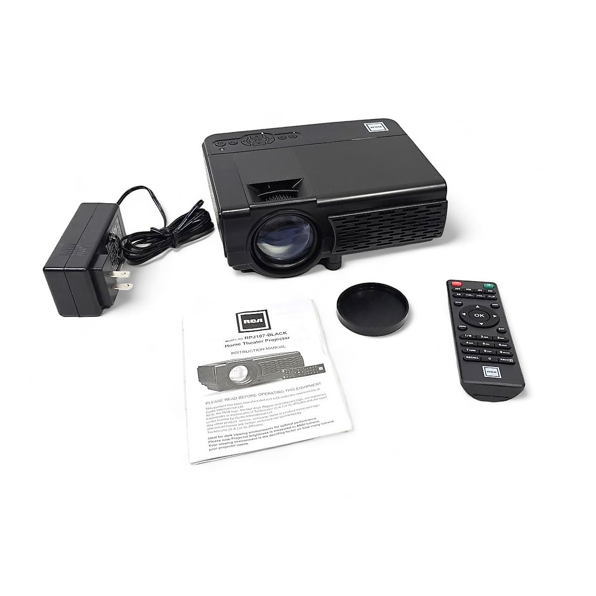 RCA Bluetooth 1080p Home Theatre Projector (Renewed)