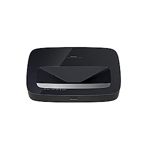 Hisense PL1 Ultra Short Throw Home Theater Smart Projector, 80"-120", 4K UHD, Dolby Vision & Atmos, HDR10, Google TV, Netflix, 2200 ANSI Lumens