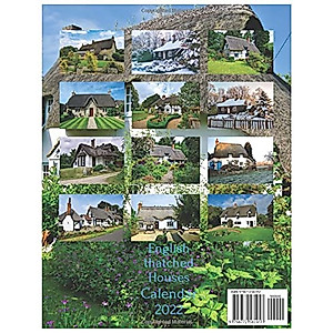 English thatched houses Calendar 2022