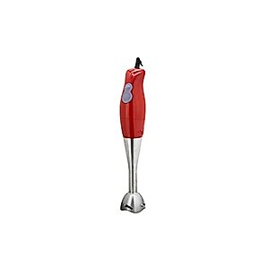 Trenda Immersion Hand Blenders Cordless Handheld and Electric Mixer Stick, Red