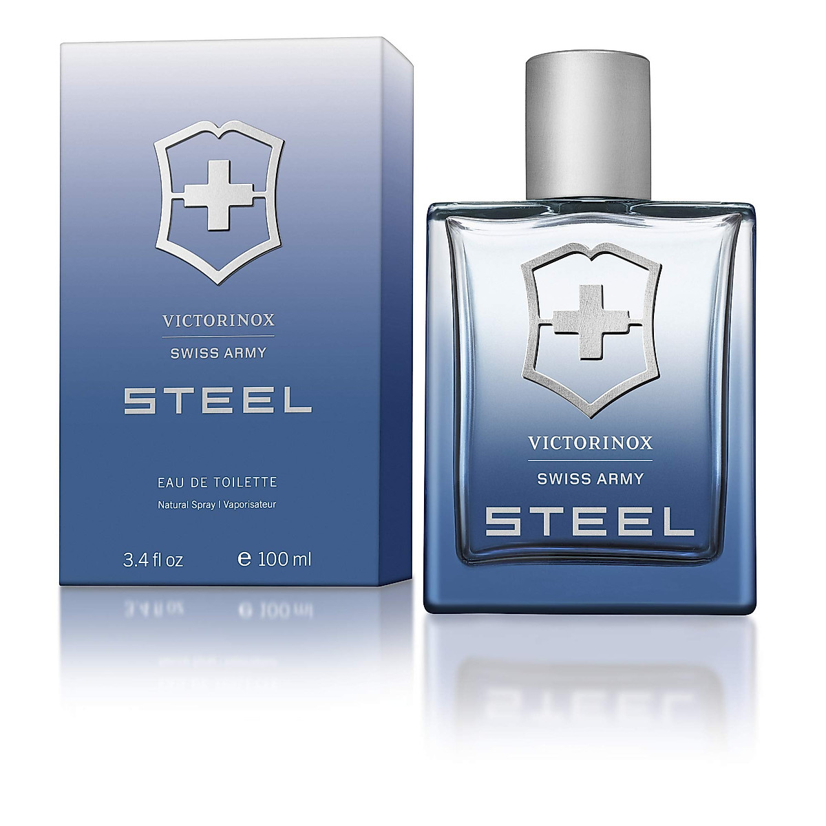 Victorinox Swiss Army Steel Men 3.4 oz EDT Spray