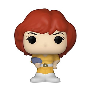 Funko Bitty Pop! Teenage Mutant Ninja Turtles Mini Collectible Toys - Leonardo, Michelangelo, April O'Neil & Mystery Chase Figure (Styles May Vary) 4-Pack