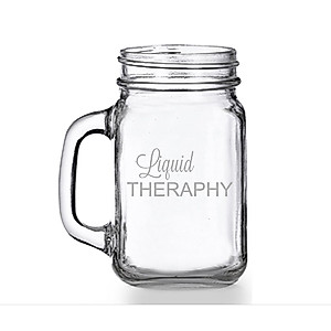 Liquid Therapy Mason Jar Mug