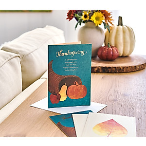 American Greetings Thanksgiving Cards, Giving Thanks and Much To Celebrate (6-Count)