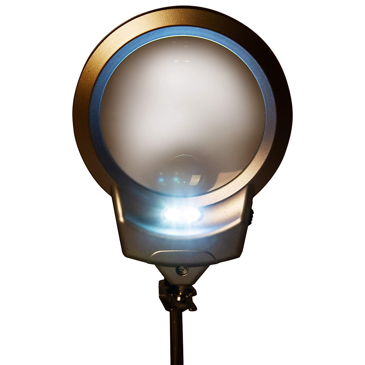 Levenhuk Zeno Refit ZF21 2X / 6X Magnifier with Third Helping Hand, LED Light, Alligator Clips, Soldering Iron Holder and Accessory Tray