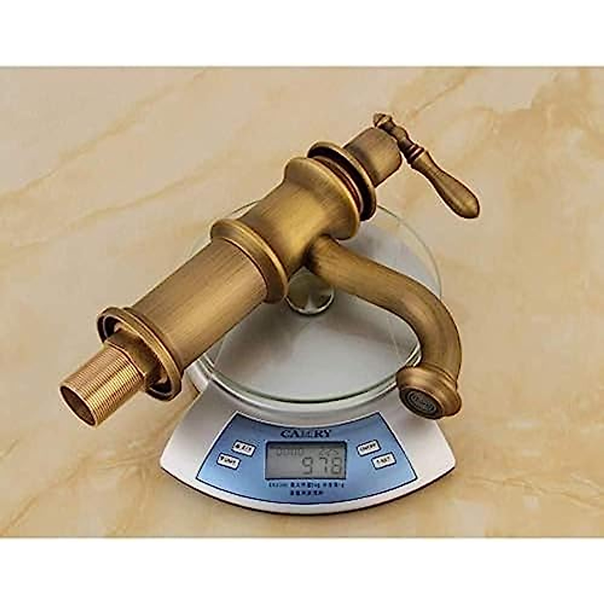 Kitchen Taps Kitchen Tap Kitchen Tap Newly Faucet Copper Faucets Bath Bathroom Sink Basin Faucet Brass Single Ceramic Handle Single Hole Deck Basin Tap, Bathroom Faucet
