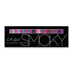L.A. Girl Beauty Brick Eyeshadow, Smoky, 0.42 Ounce