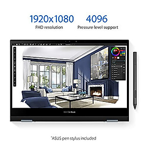 ASUS ZenBook Flip 13 Ultra Slim 2-in-1 Laptop, 13.3” FHD Touchscreen Display, Intel Core i5-1035G1 Processor, 8GB RAM, 512GB PCIe SSD, Thunderbolt 3, Windows 10 Home, Pine Grey, UX363JA-DB51T