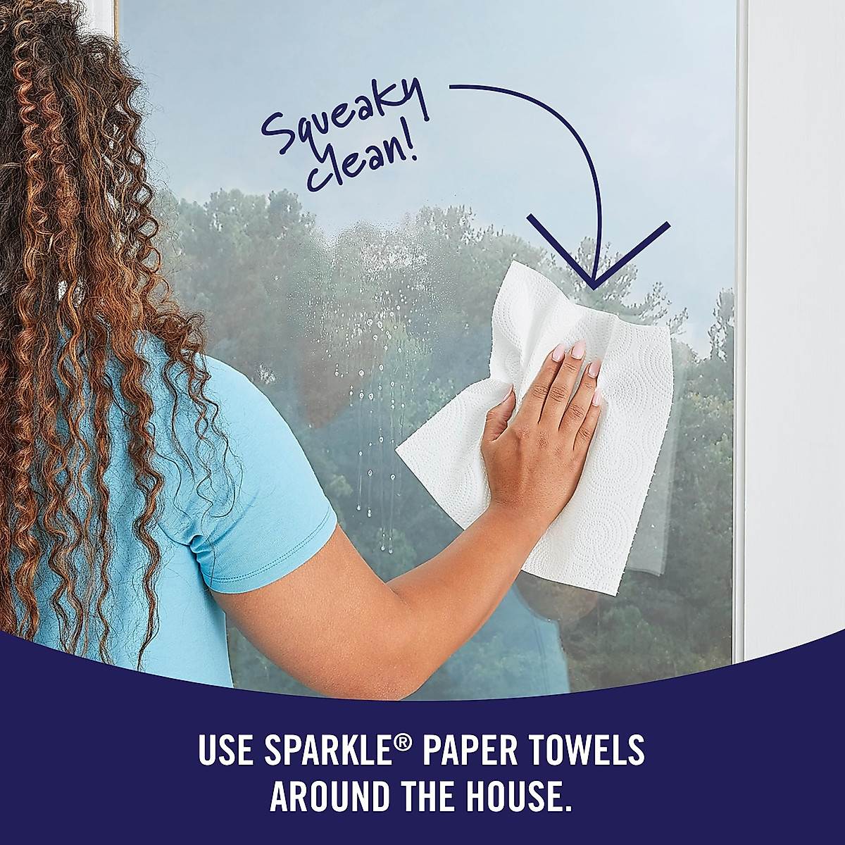 Sparkle® Pick-A-Size® Paper Towels, 24 Double Rolls = 48 Regular Rolls