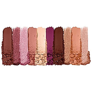 Eyeshadow By Wet n Wild Color Icon 10-Pan Eye Makeup Palette, Pink Heart And Sol, Long Lasting, Shimmer, Metallic, Glittery, Matte, Rich Smooth Pigment, Cruelty Free