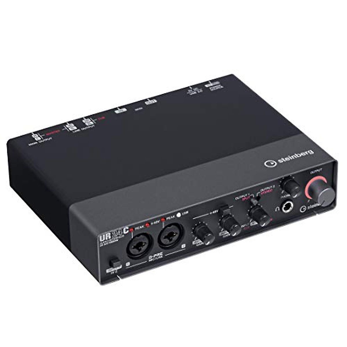 Steinberg UR24C 2x4 USB 3.0 Audio Interface with Cubase AI and Cubasis LE