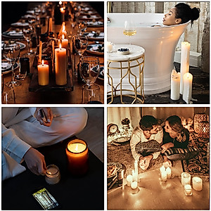 TheAmbrella Candle Wicks 100Pcs- 6inch Long Pre-Waxed Wicks with 100 Wick Stickers & 3-Hole Wick Centering Tool - Low Smoke & Longer Burning Time - Perfect for DIY Candles