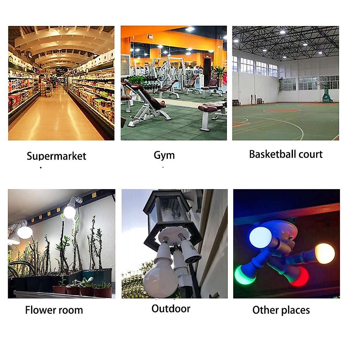 CLWHJ-360 Degrees Adjustable 2 in 1 E26/E27 Splitter Socket Adapter. E26/E27 Standard LED Bulbs 360 Degrees Adjustable 180 Degree Bendable Max Watt 120W (2 in 1)