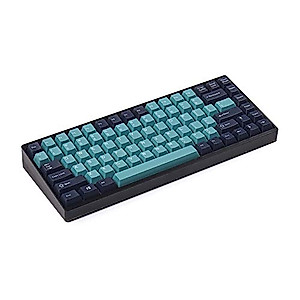 rouroumaoyi Night Color Profile Keycaps Mx Switch Mechanical Gaming Keyboard DIY Modify Blue 153 Keys ABS Key Caps