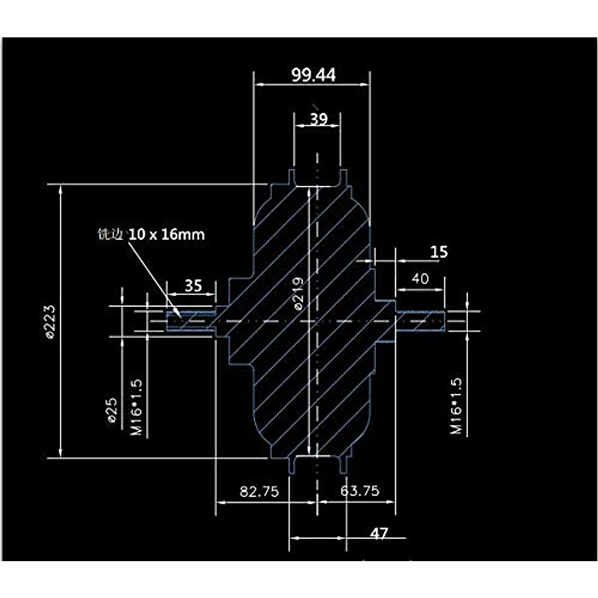 Programmable, 700C 5000W Rear Wheel Electric Bike Conversion Kit, 72V 100A Sine Wave Programmable Controller, TFT Display System, Disc Brake,5000W Brushless gearless Motor, (700C Rear)
