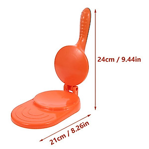 CALLARON 2pcs Steamer Wood Pizza Dough Press Steam Bun Press Dumpling Press Mold Dumpling Press Maker Asian Kitchen Dumpling Press Pastry Presser Rotary Tool Squeezer Pp Household