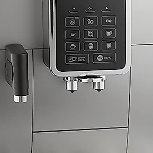 De'Longhi ECAM35075SI Dinamica with LatteCrema System and LCD Display, Silver
