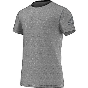 adidas Performance Men's Prime Tee, X-Large, Black Heather