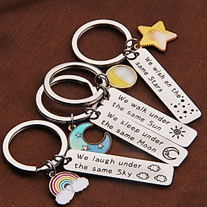 MAOFAED Long Distance Relationship Gift 4 Best Friends Gift 4 Sisters Gift Long Distance Gift for Friends Sisters