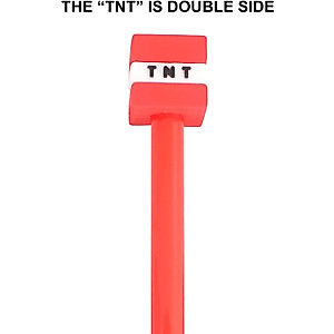 EREGANTO 24 Pcs Pixel Miner Themed Assorted Gel Pens Party Favor Mine Pixel Craft Classroom Rewards Prizes Goody Bag Treat Bag Stuffers