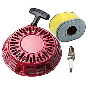 Dalom GX160 Carburetor + Recoil Starter + Ignition Coil + Maintenance Kit for Honda GX140 GX 160 GX200 5HP 5.5HP 6.5HP Engine