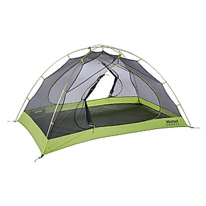 Marmot Crane Creek 2-Person Ultralight Backpacking and Camping Tent, Macaw Green/Crocodile
