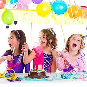 Owl Focus White Curling Ribbon,500 Yard PP Balloon String,3/16" Balloon Ribbon for Gift Wrapping,Party,Baby Shower,Christmas