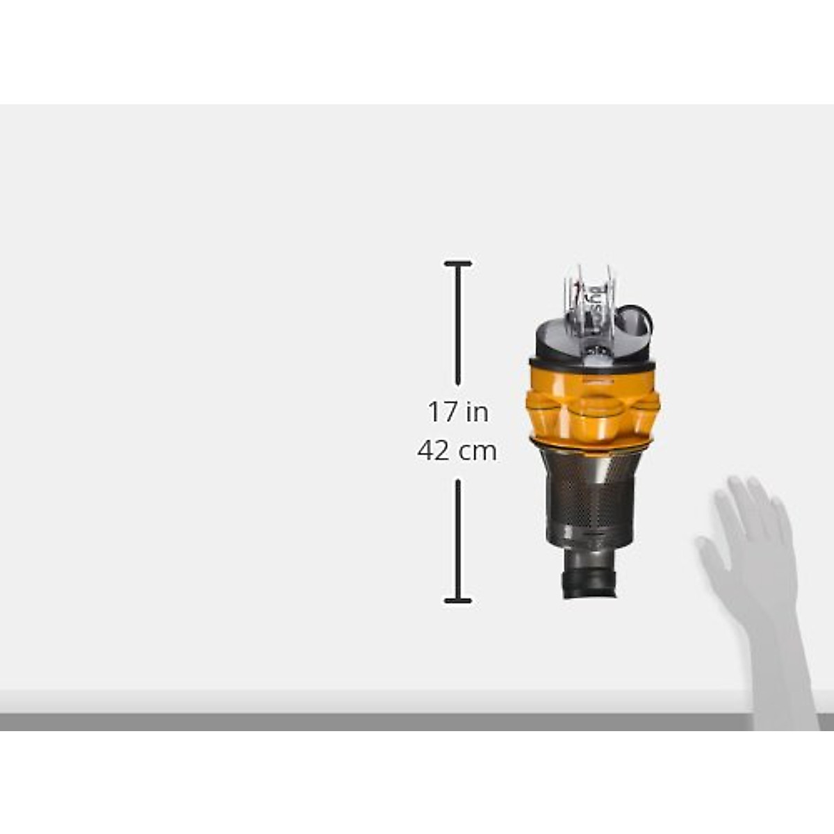 Dyson Cyclone, Assembly Silver/Yellow Dc25