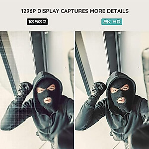 Solar Security Cameras Wireless Outdoor, 2K WiFi 360° PTZ Camera, Solar Powered Security Cameras with Spotlight & Siren, PIR Motion Detection, Color Night Vision, 2 Way Audio, 15000mAh Battery, Alexa