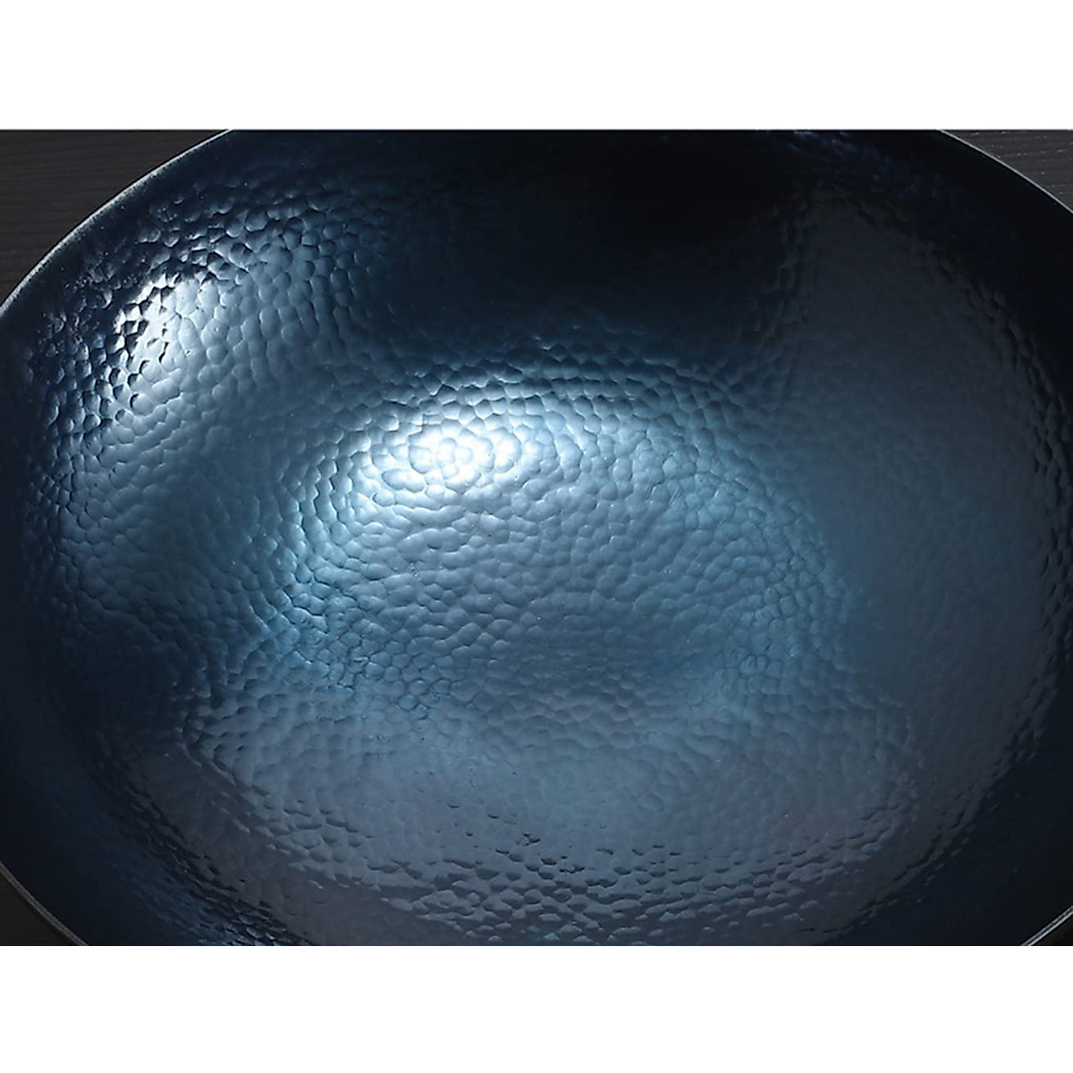 Master Star Top One Chinese Traditional Handmade Forging Wok Wrought Iron Cauldron Non-stick Gas Pot MS002(34cm)