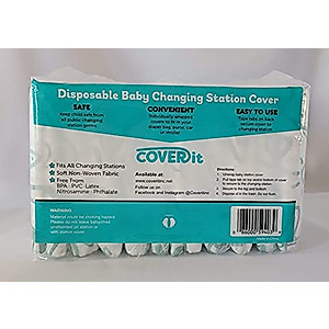 Cover It, Inc Disposable Baby Changing Station Cover