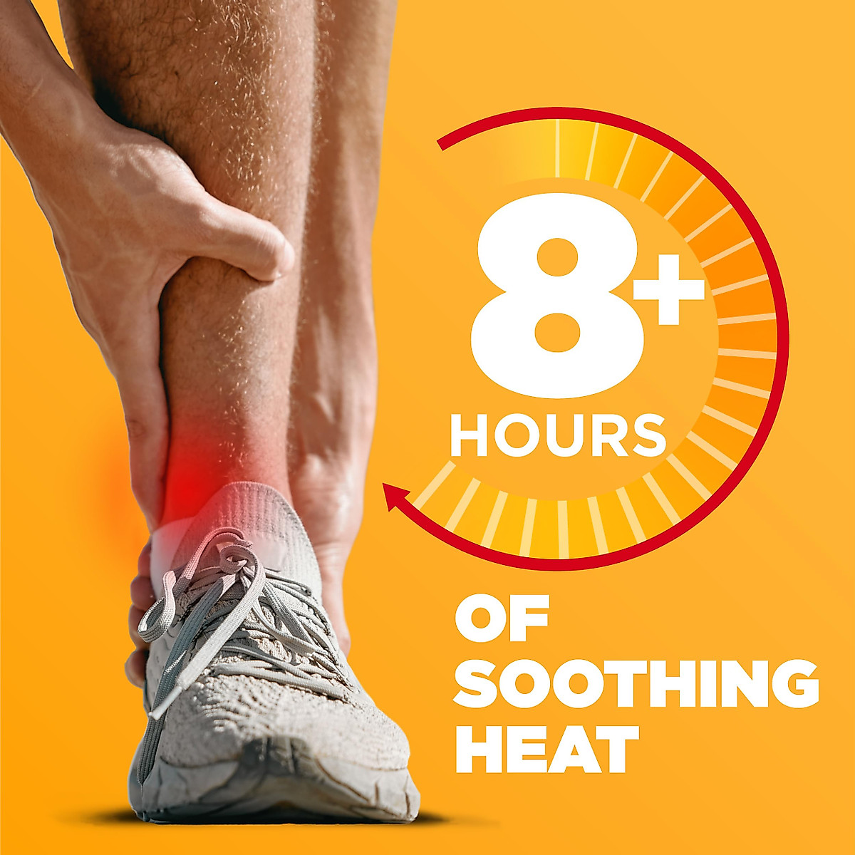 ThermaCare Adhesive Portable Heating Pad, Disposable Joint Therapy Pain Relief Heat Patches, Multi-Purpose Heat Wraps, HSA/FSA Eligible & Approved, 8 Count